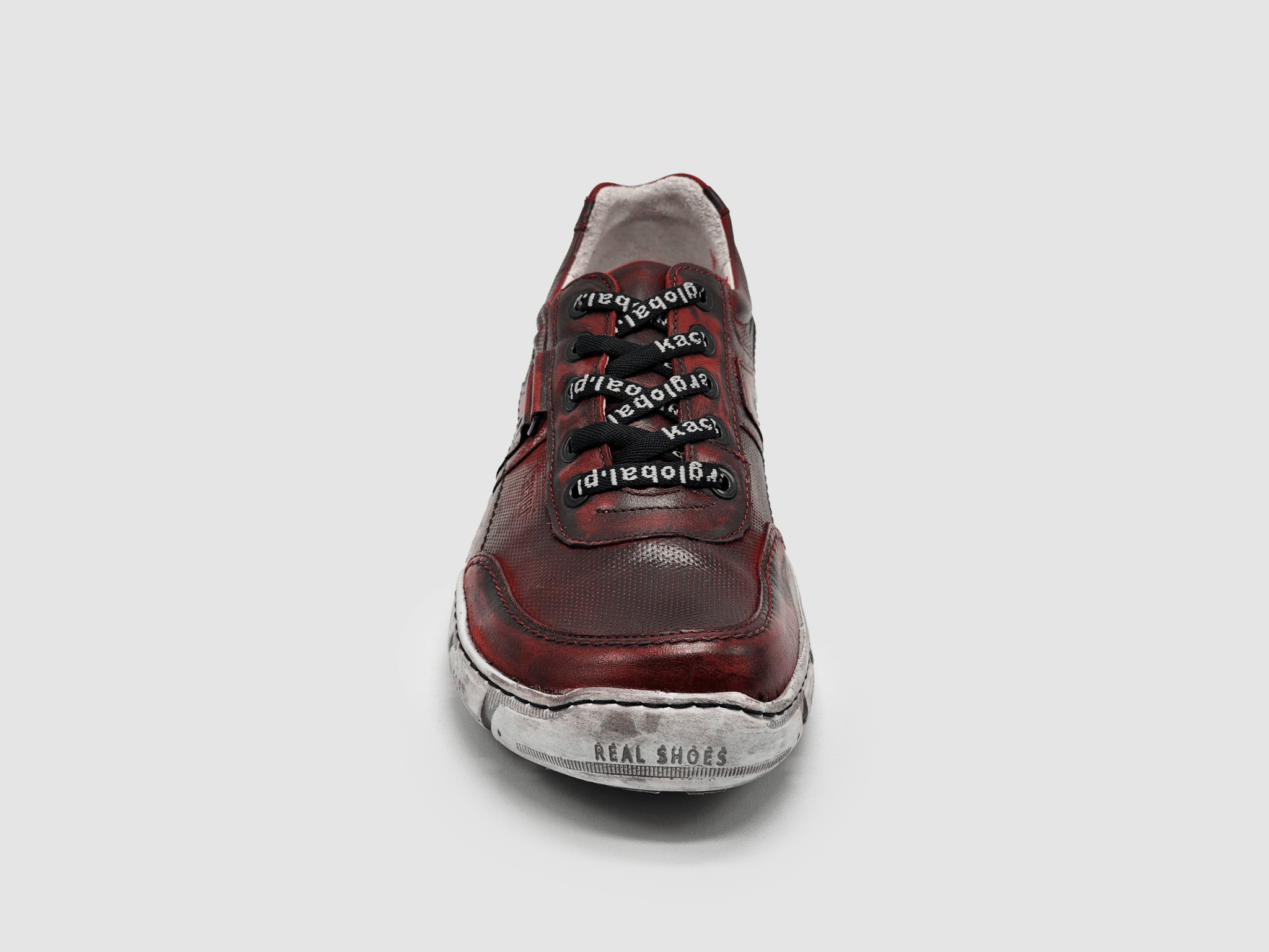 Men's Action Leather Shoes - Red – Euro Shoe House